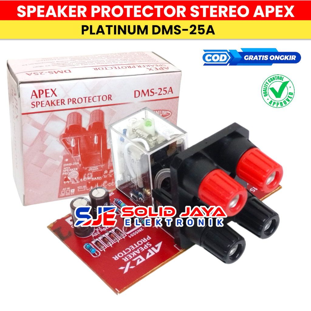 Jual KIT SPEAKER PROTECTOR PROTEKTOR DMS25A PLATINUM STEREO SPEAKER ...