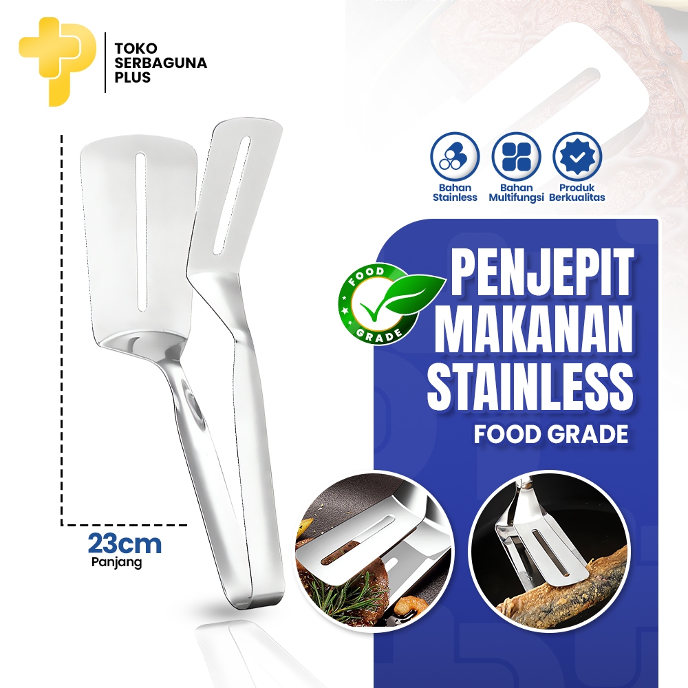 Jual Penjepit Steak Daging BBQ Capitan Makanan Jepitan Ikan Spatula ...