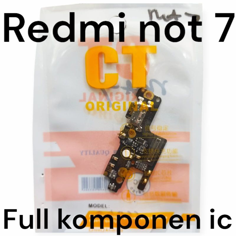 Jual PAPAN CAS/FLEXI ORI CON T/C XIOMI REDMI NOT 7 +IC +FULL LEM DI ...