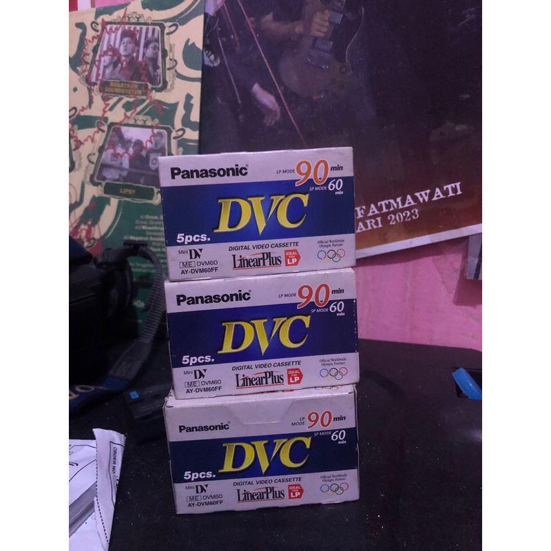 Jual Kaset Handycam Panasonic Mini DV | Shopee Indonesia