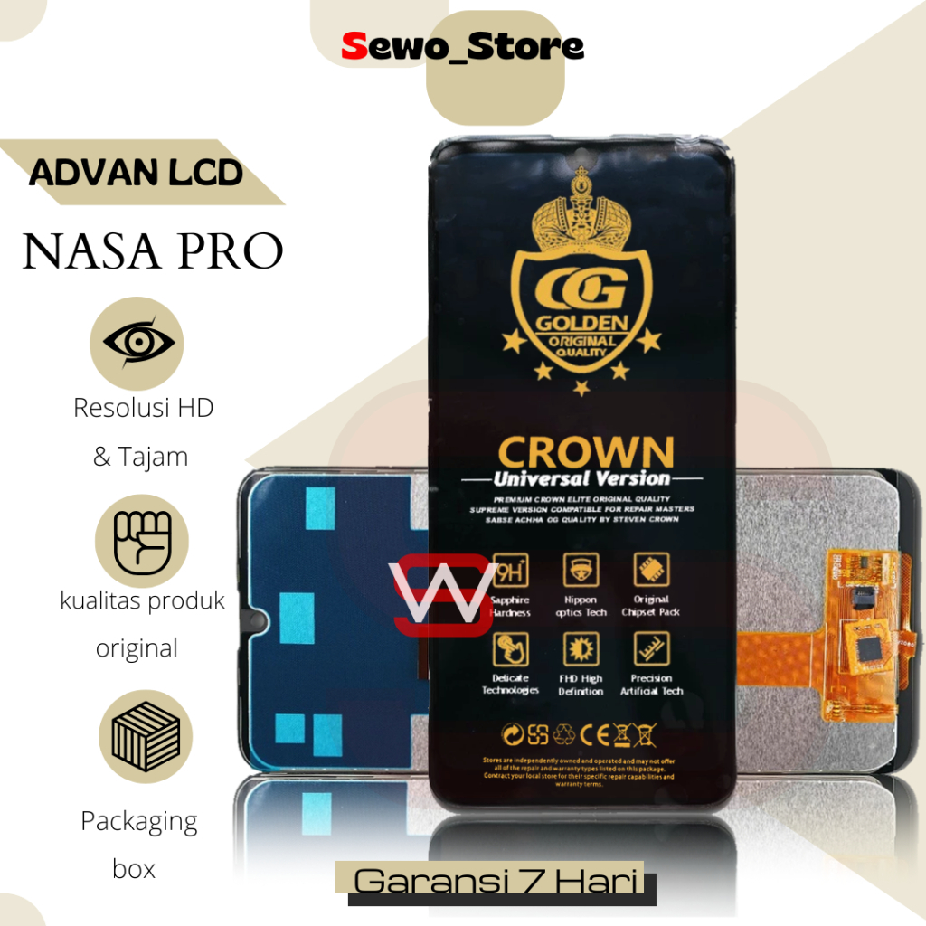 Jual LCD TOUCHSCREEN ADVAN NASA PRO ORIGINAL FULLSET COMPLETE | Shopee ...