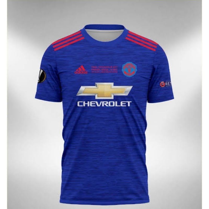 Jual Jersey MU 2016 2017 Final Europa League Full Printing | Shopee ...
