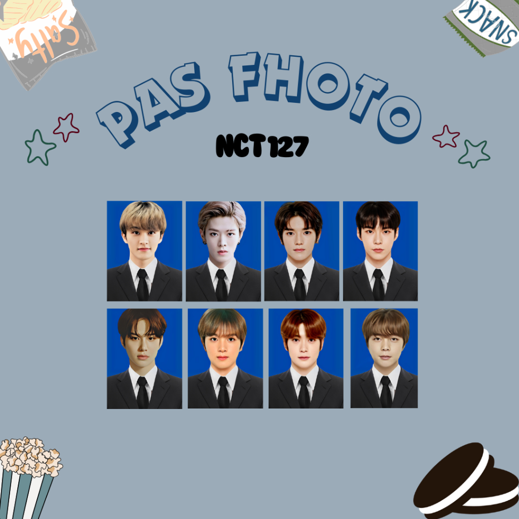 Jual PAS FOTO NCT 127 3x4 (Harga 4PCS) ID PHOTO KPOP IDOL (PO BACA DESKRIPSI) | Shopee Indonesia