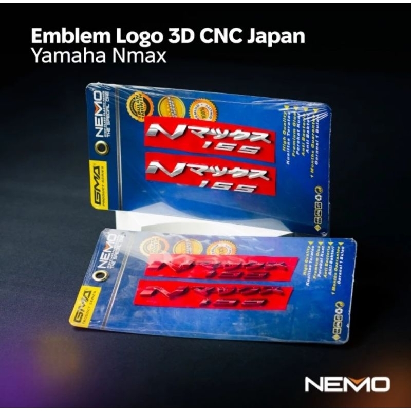 Jual Sticker / Emblem 3D Cnc NEMO Nmax | Shopee Indonesia