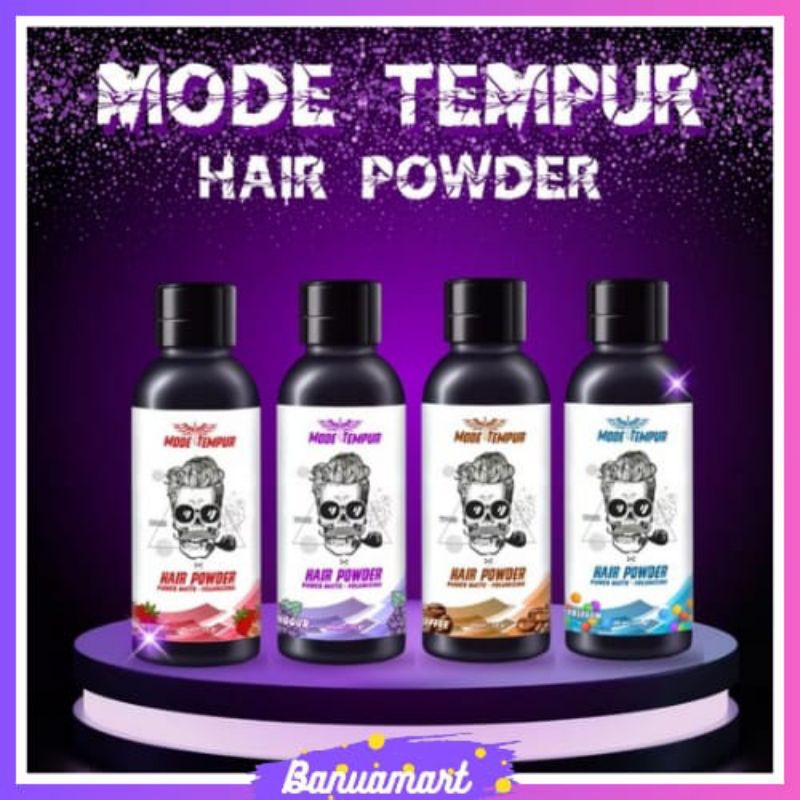 Jual MT HAIR POWDER / Pomade / Mode Tempur / Minyak Rambut Tabur ...