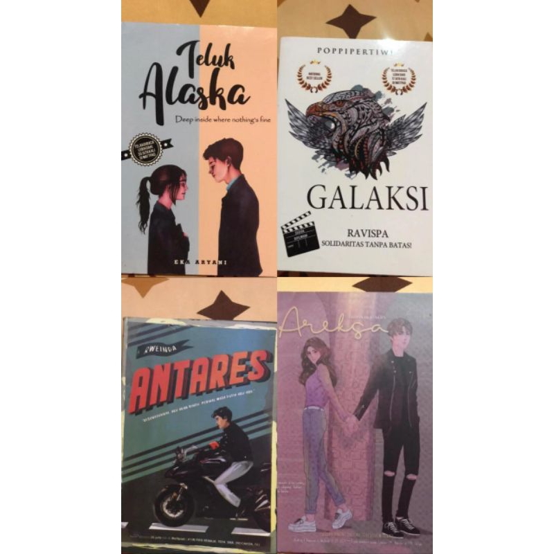 Jual NOVEL TELUK ALASKA, GALAKSI, ANTARES, AREKSA | Shopee Indonesia