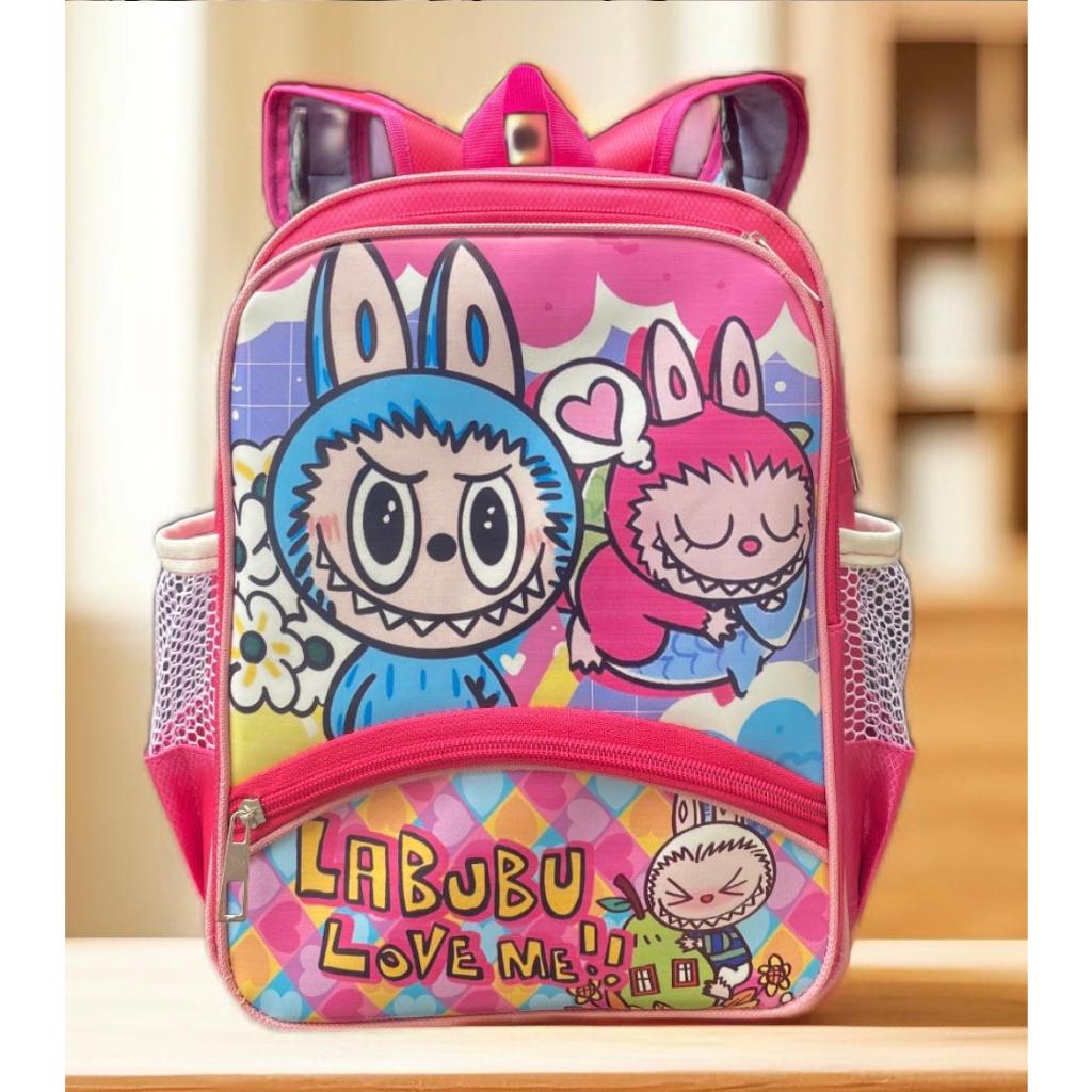 Jual Tas ransel anak tk/paud, tas sekolah labubu ruang kapasitas besar.ransel 3 slot penyimpanan ...