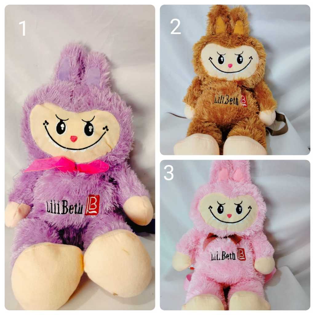 Jual TAS VIRAL LABUBU - TAS RANSEL BONEKA LABUBU / TAS BONEKA KARAKTER ...