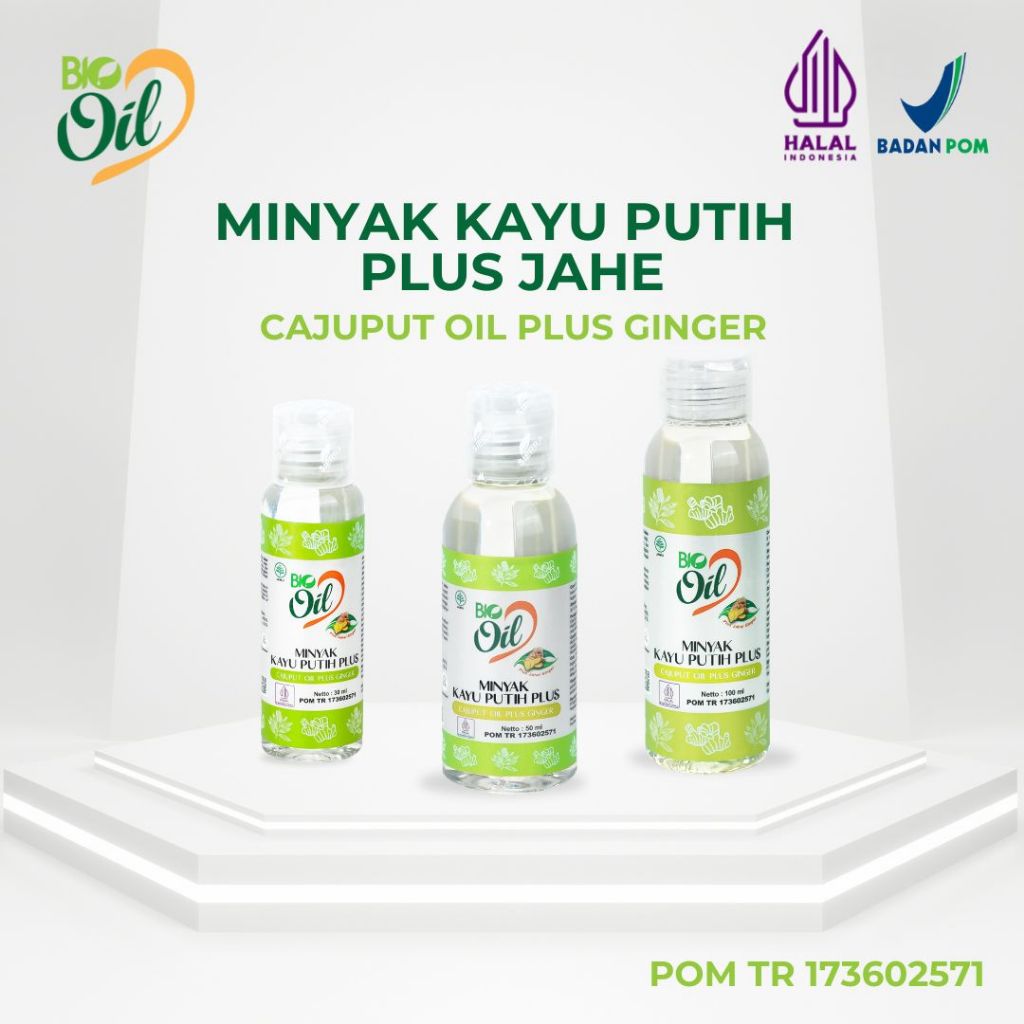 Jual Bio Oil Minyak Kayu Putih Plus Jahe Hangat | Shopee Indonesia