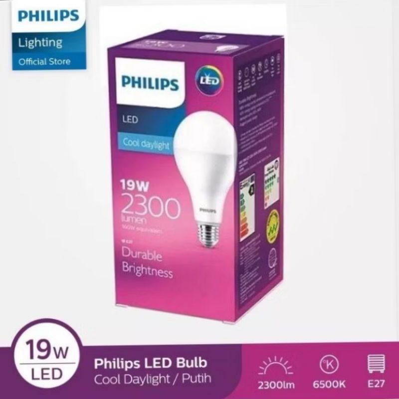 Jual Philips Lampu LED Mycare 19W Putih Bohlam LED Bulb 19 Watt Cool Daylight | Shopee Indonesia