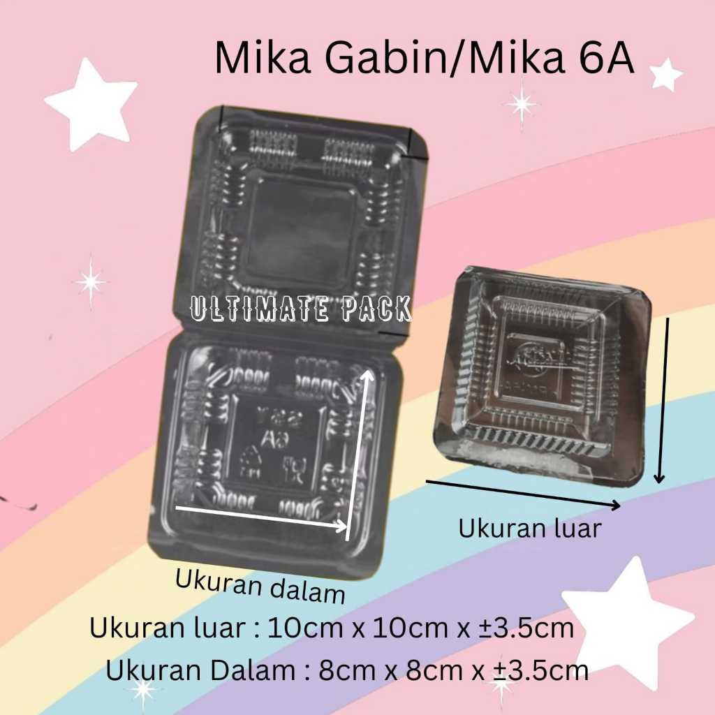 Jual Mika Kue Mika Gabin 6A 7C Mika martabak mini Mika cemilan jajanan ...