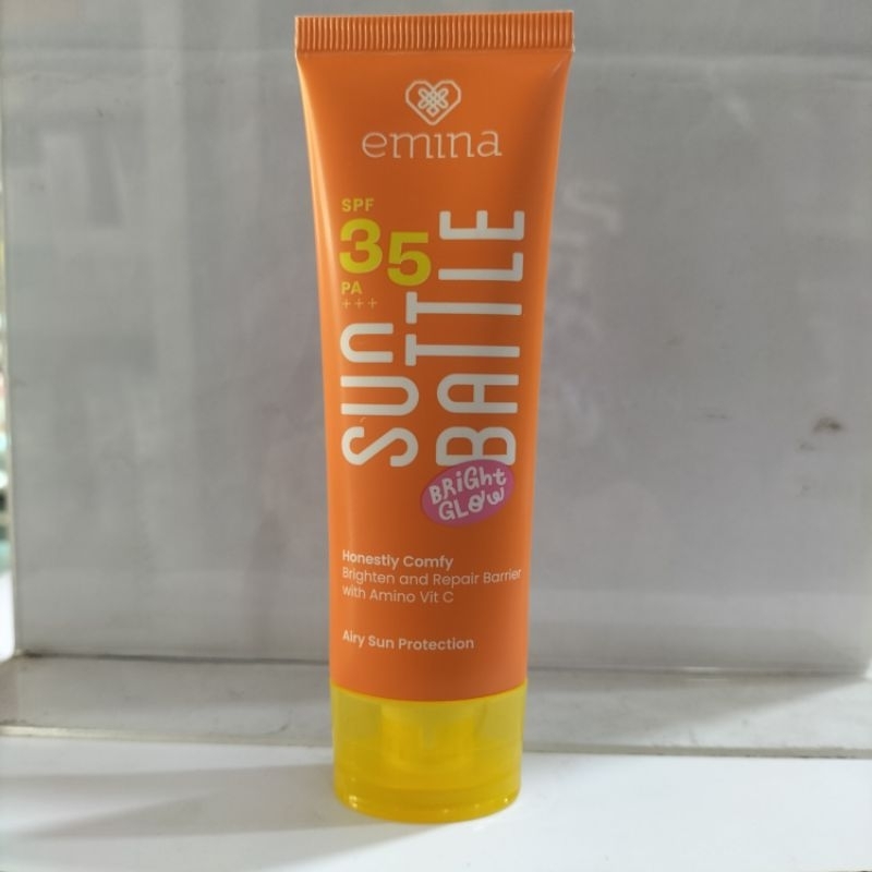 Jual Emina Sun Battle Sun Protection SPF 35 | Shopee Indonesia