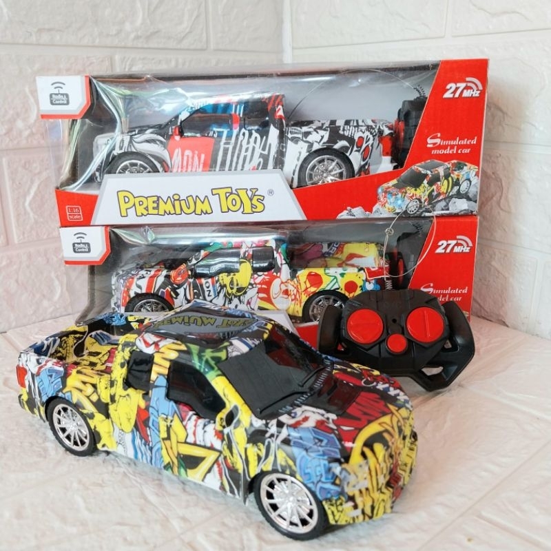 Jual mobil mainan remote control model pick up dobel cabin | Shopee ...