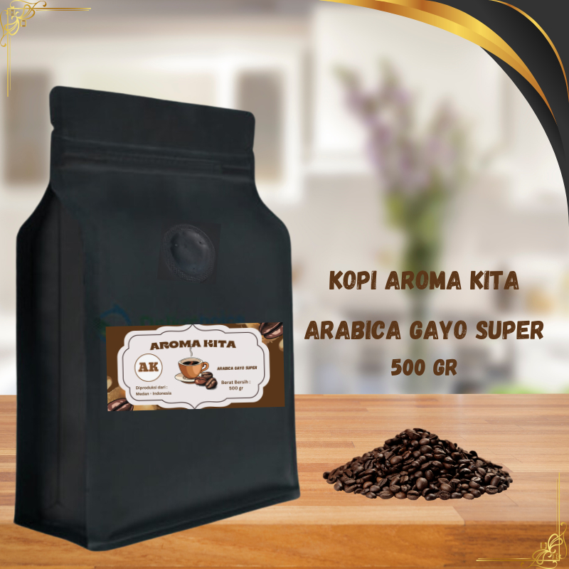 Jual Kopi Arabica Aceh Gayo Super 500gr Fresh Roasted | Shopee Indonesia