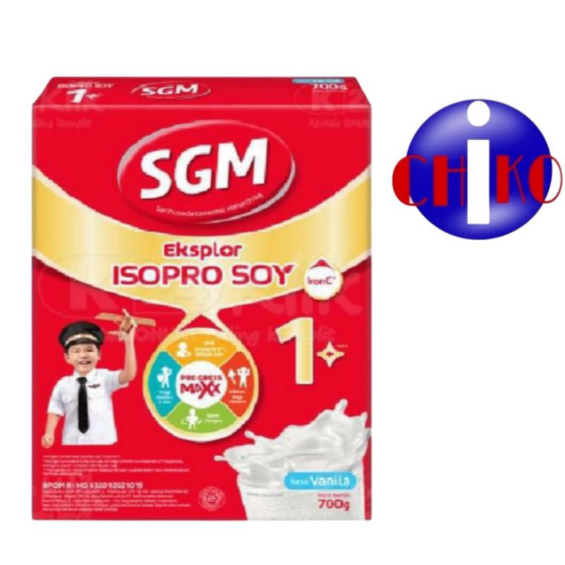 Jual SUSU FORMULA SGM SOYA 1+ VANILA 700 GRAM | Shopee Indonesia