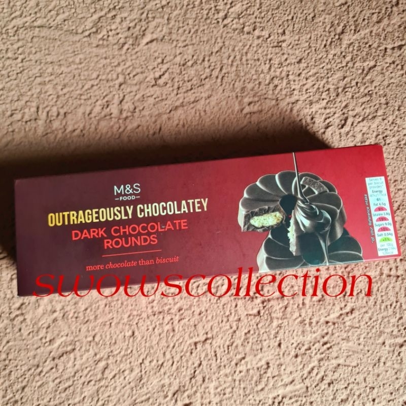 Jual M&S MARK MARKS & AND SPENCER OUTRAGEOUSLY CHOCOLATEY DARK ...