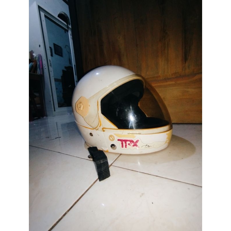 Jual helm fullface TRX dual type(helm honda) | Shopee Indonesia