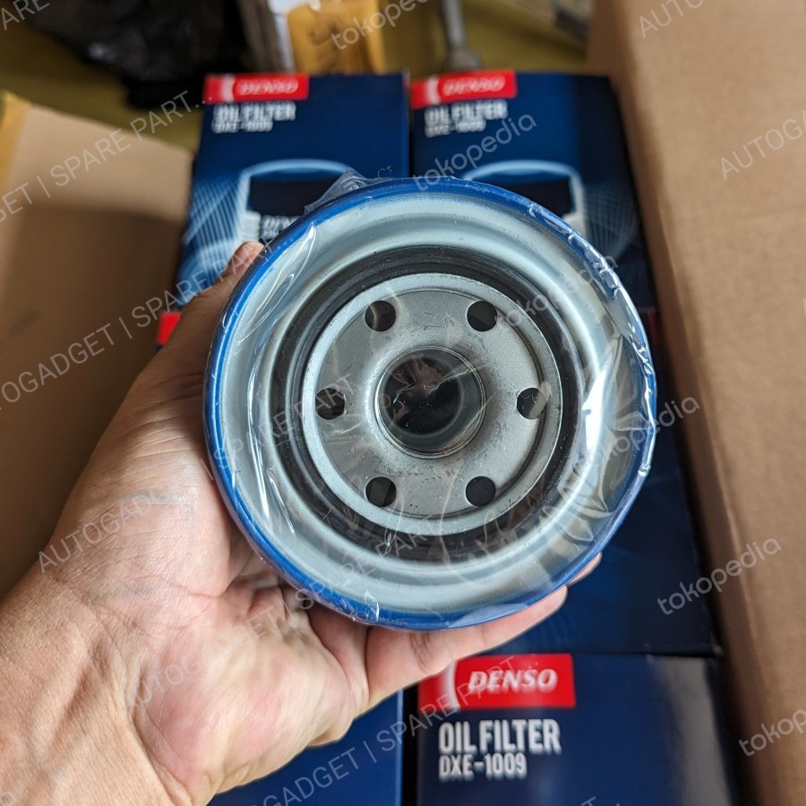 Jual FILTER OLI DENSO DXE 1009 MITSUBISHI CANTER ORIGINAL | Shopee ...