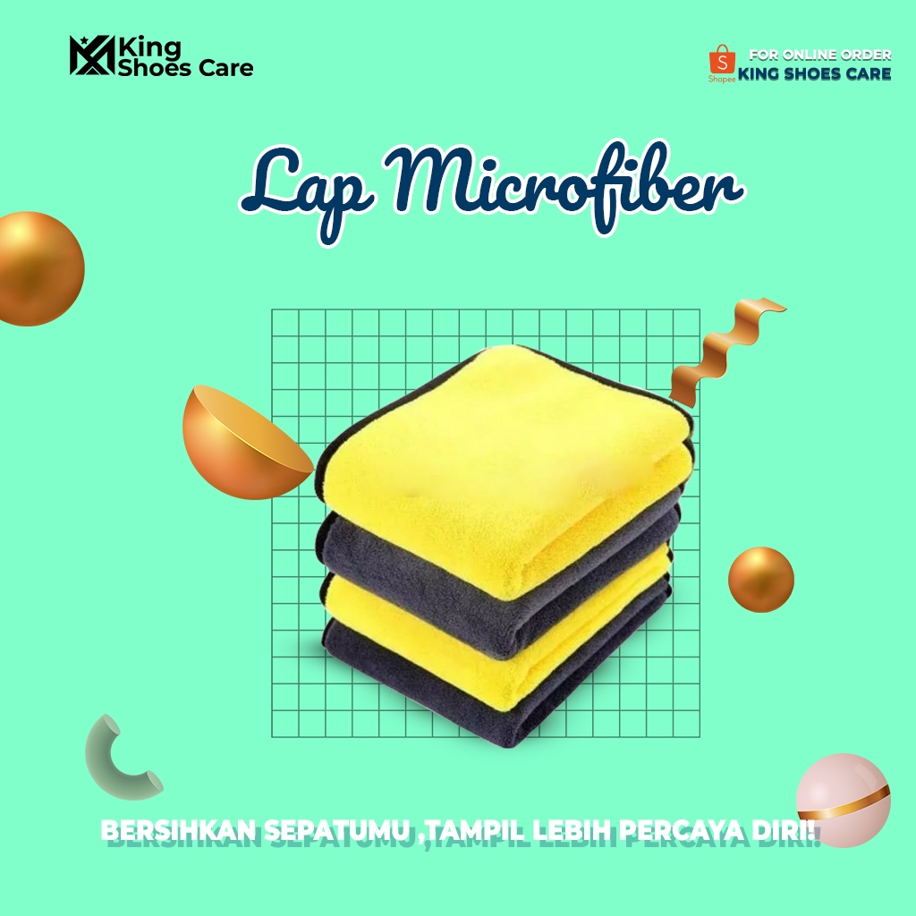 Jual kain lap microfiber sepatu-lap sepatu serbaguna-lap sepatu lembut ...