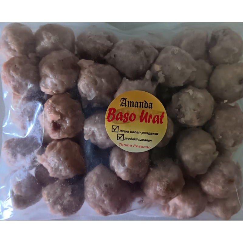 Jual Amanda Baso Urat, baso sapi isi 50pcs/pack | Shopee Indonesia