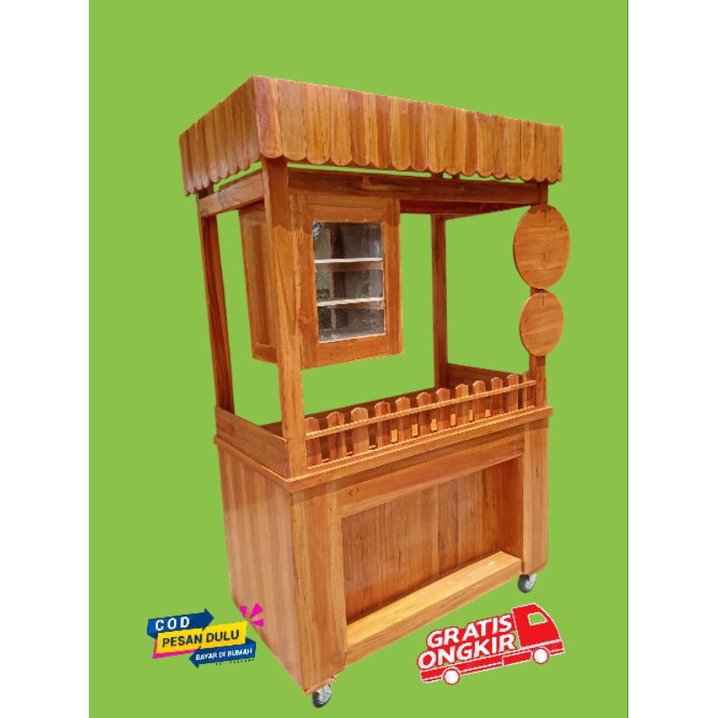 Jual gerobak booth minuman coklat es teh | Shopee Indonesia