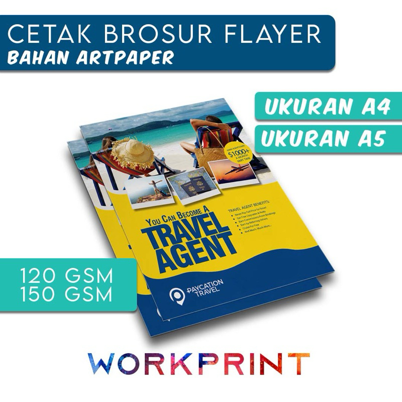 Jual Cetak & Print Brosur Flayer A5 | Shopee Indonesia