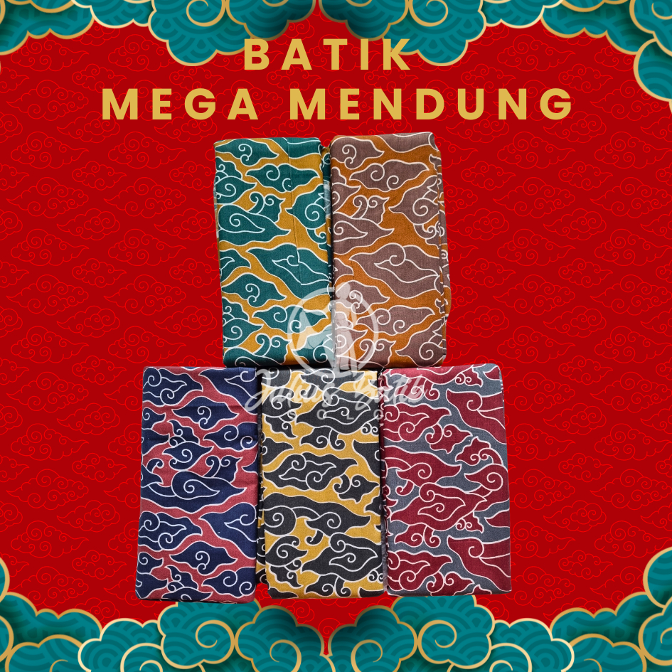 Jual KAIN BATIK MOTIF MEGA MENDUNG MURAH PANJANG HALUS TIDAK LUNTUR ...