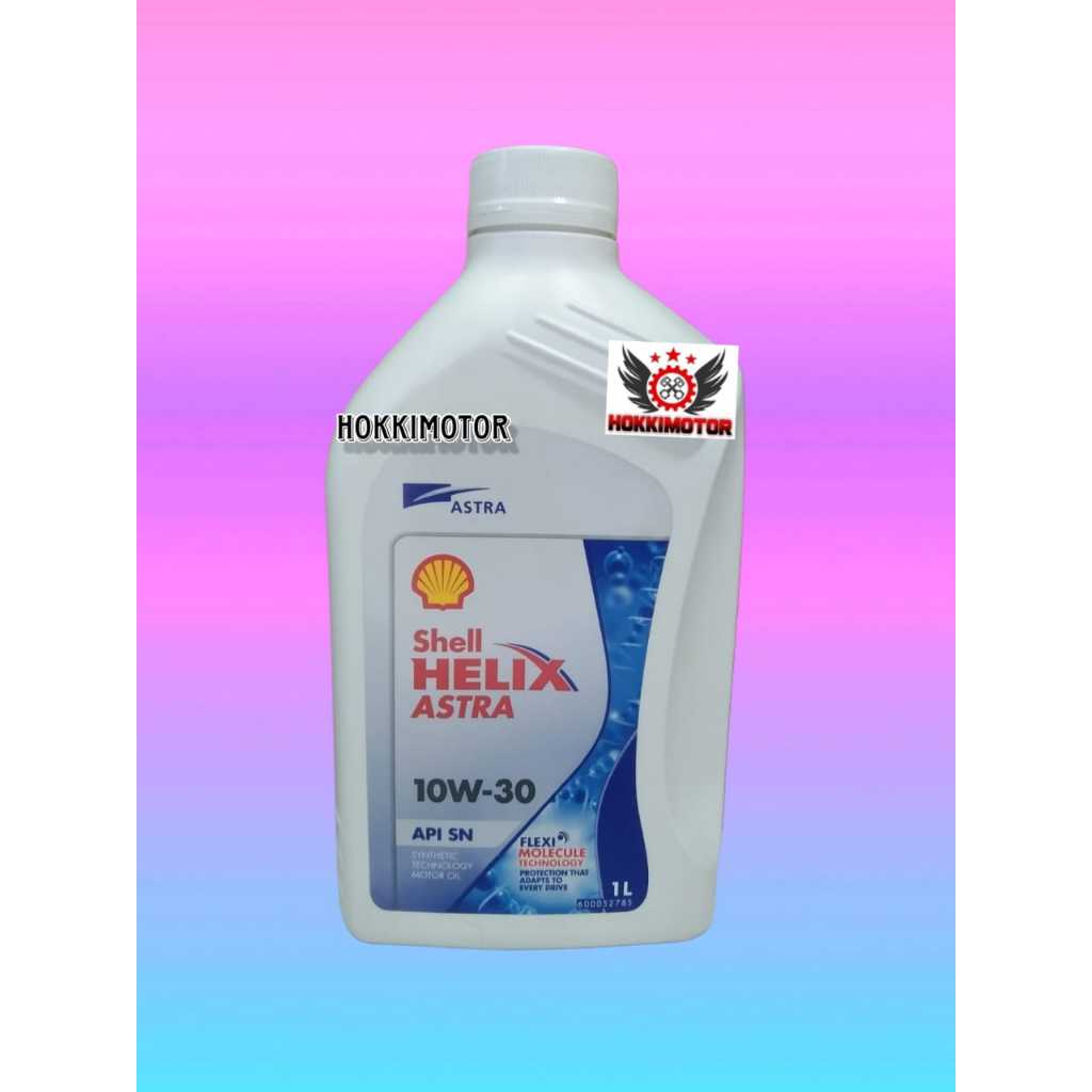 Jual Oli Mesin Shell Helix ASTRA API SN 10W/30 100% ORIGINAL Kemasan 1 ...