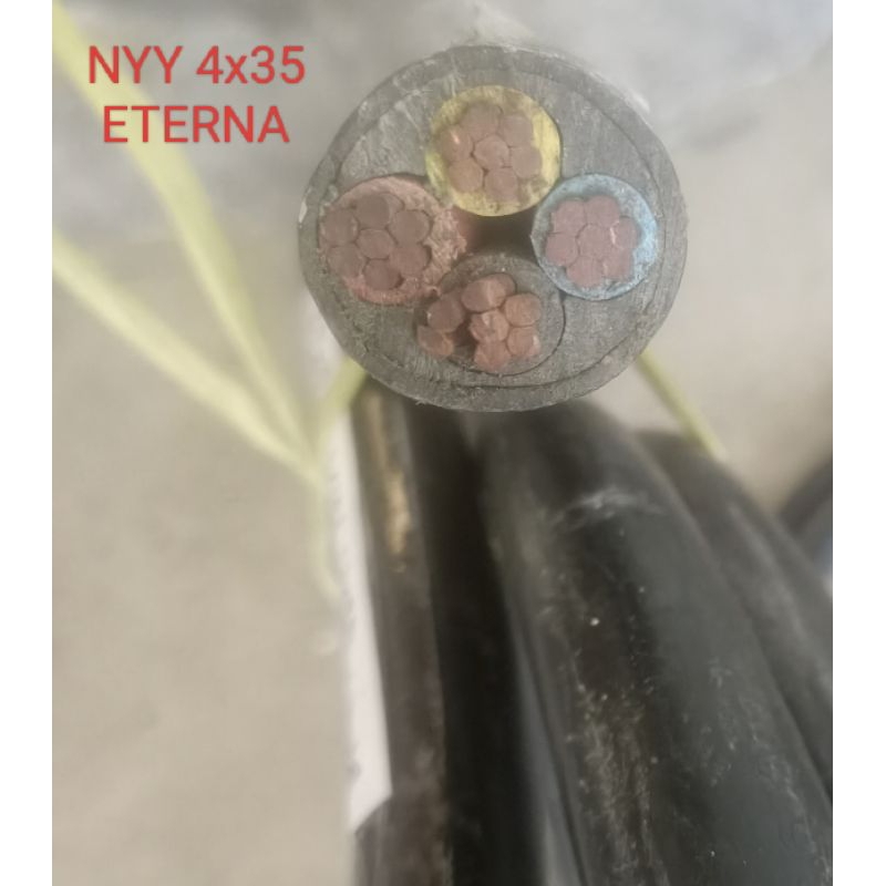 Jual kabel Eterna NYY 4 x 35 meteran | Shopee Indonesia