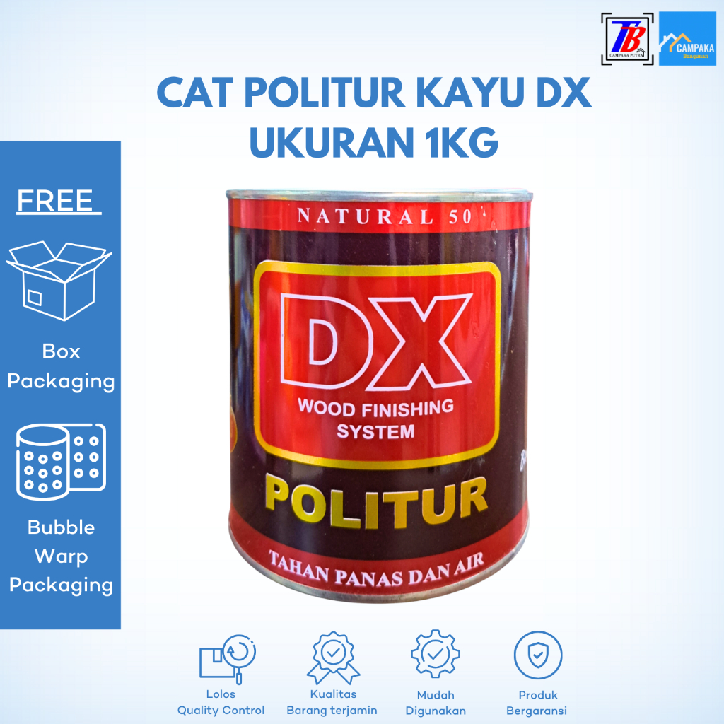 Jual Cat Kayu DX Politur Ukuran 1KG | Shopee Indonesia