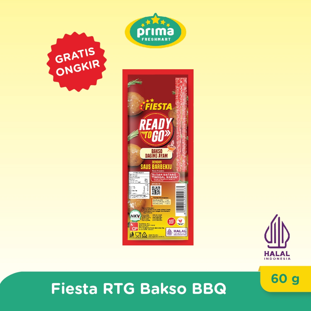 Jual Fiesta Rtg Bakso Bakar Bbq 60 Gr | Shopee Indonesia