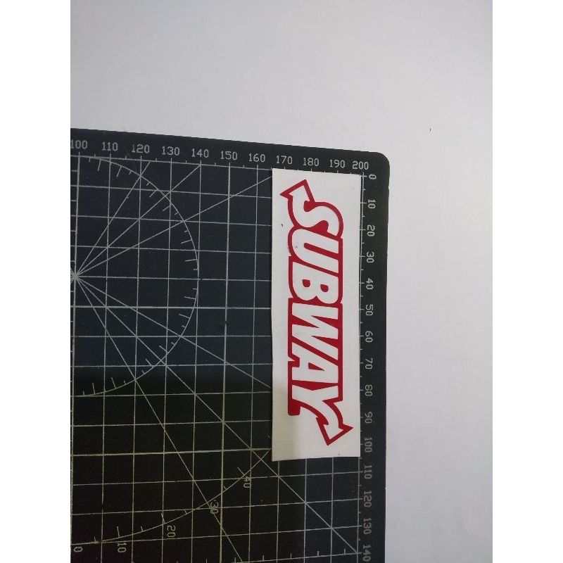 Jual stiker cutting subway | Shopee Indonesia