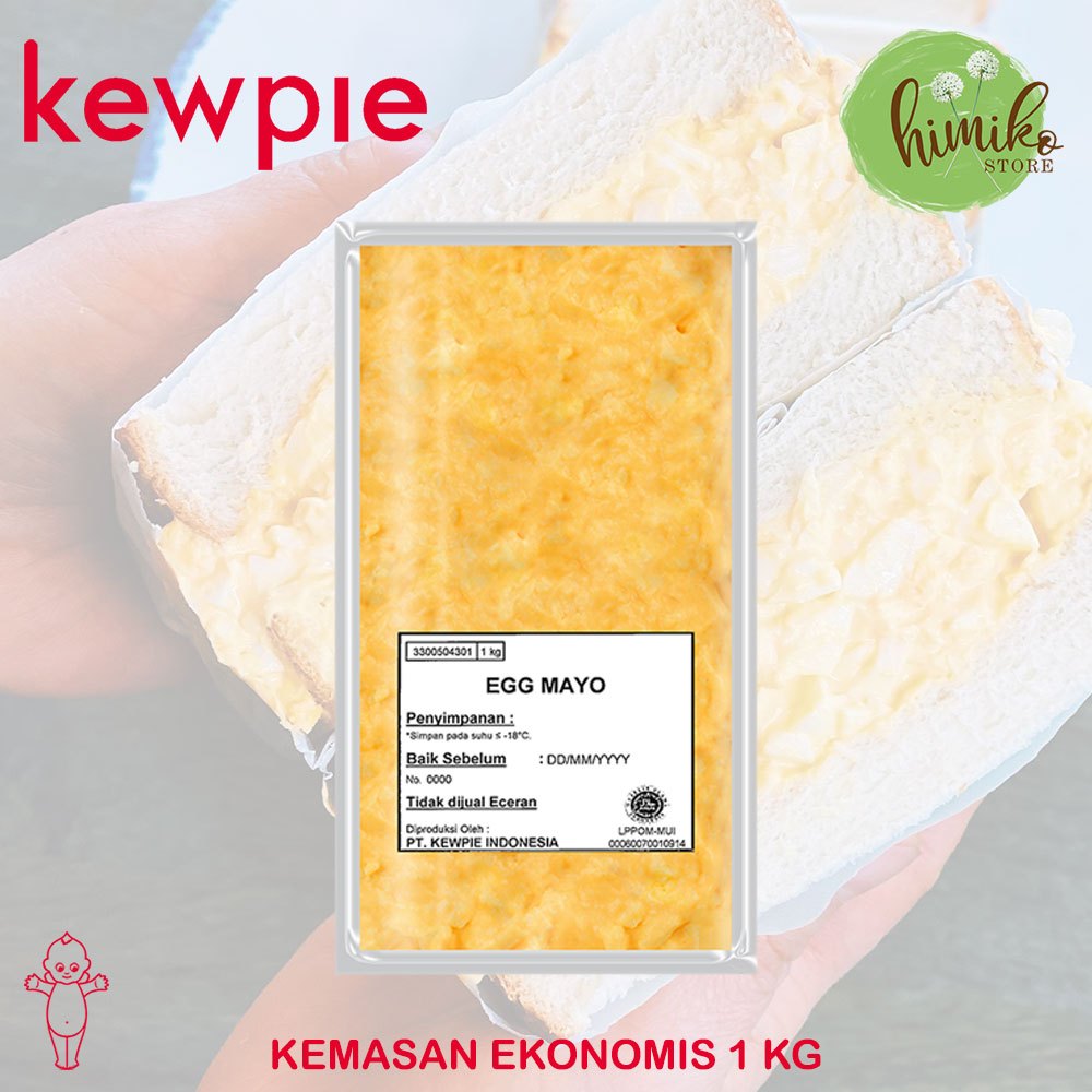 Jual Kewpie Egg Mayo Kemasan Resto 1 Kg Mayonnaise Dengan Campuran ...
