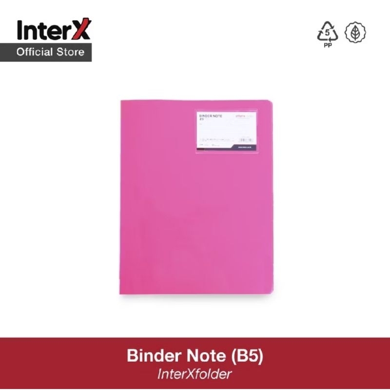 Jual Map Binder/ Binder Note B5 Campus InterX Folder Plastik | Shopee ...