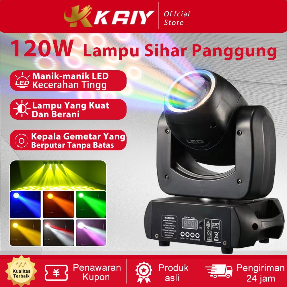 Jual Kaiy Mini Moving Head Beam For Wedding/Stage/Party/Bar/DMX512 100W ...