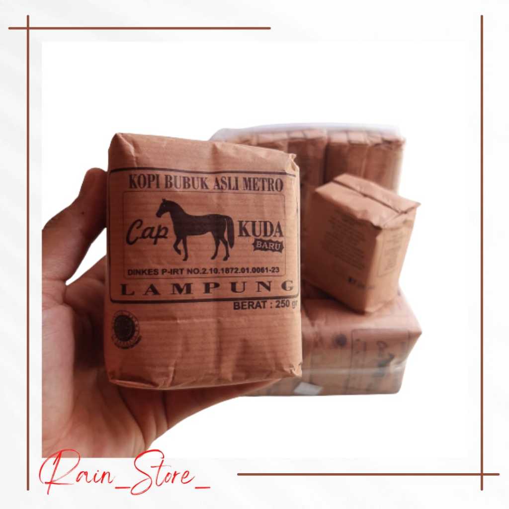 Jual Kopi Cap Kuda Baru Asli Kota Metro Khas Lampung - Kopi Jadul Cap ...
