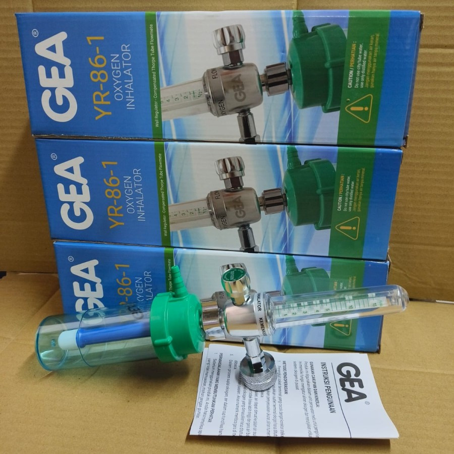 Jual Regulator Dinding Oksigen GEA YR-86-1 CIG ( Ulir ) | Shopee Indonesia