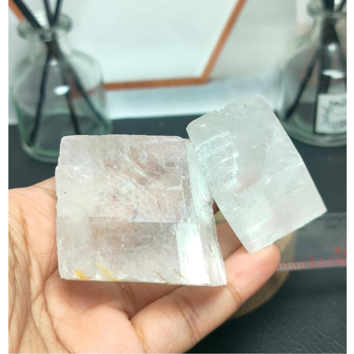 Jual Clear Optical Calcite Iceland Spar Rough (4) | Shopee Indonesia