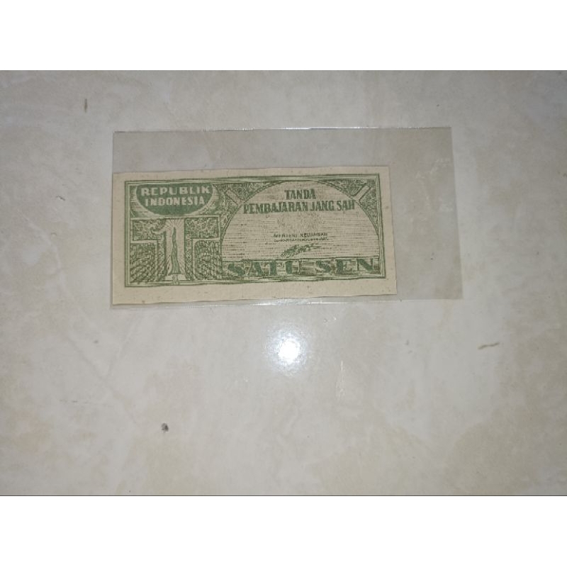 Jual uang 1 / satu sen kerin tahun 1945 asli unc | Shopee Indonesia