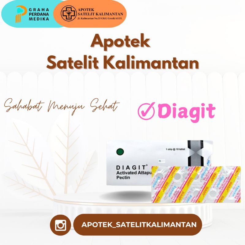 Jual DIAGIT TABLET / OBAT DIARE | Shopee Indonesia