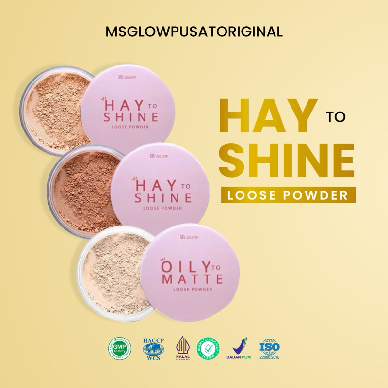 Jual MS GLOW - LOOSE POWDER ATAU BEDAK TABUR - 12,5 GR - ORIGINAL 100% ...