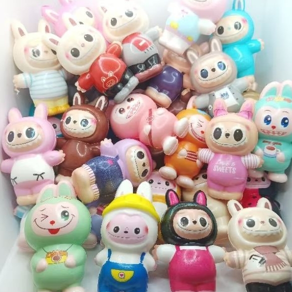 Jual Squishy Labubu 12Cm Squishy Soft Stress Relief Mainan Anak ...