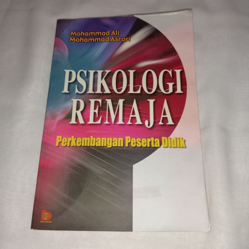 Jual Buku Psikologi Remaja • Perkembangan Peserta Didik (Prof. Dr. Mohammad Ali | Prof. Dr ...