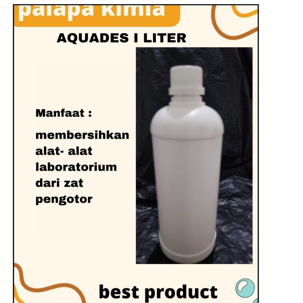 Jual AQUADES 1 LITER PACKING BOTOL TEBAL | Shopee Indonesia