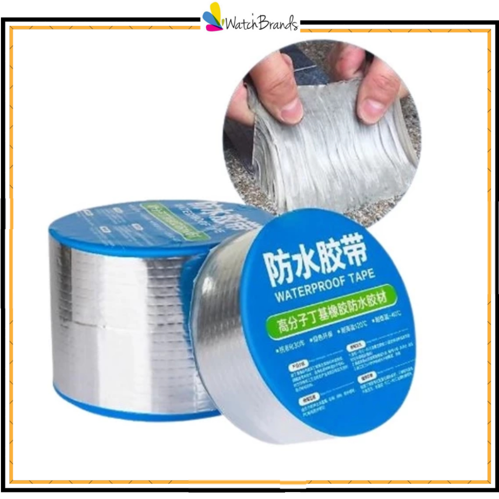 Jual WBS LAKBAN ANTI BOCOR 3M LAKBAN ALUMINIUM FOIL BUTYL WATERPROOF 3 METER LEM ANTI AIR ...