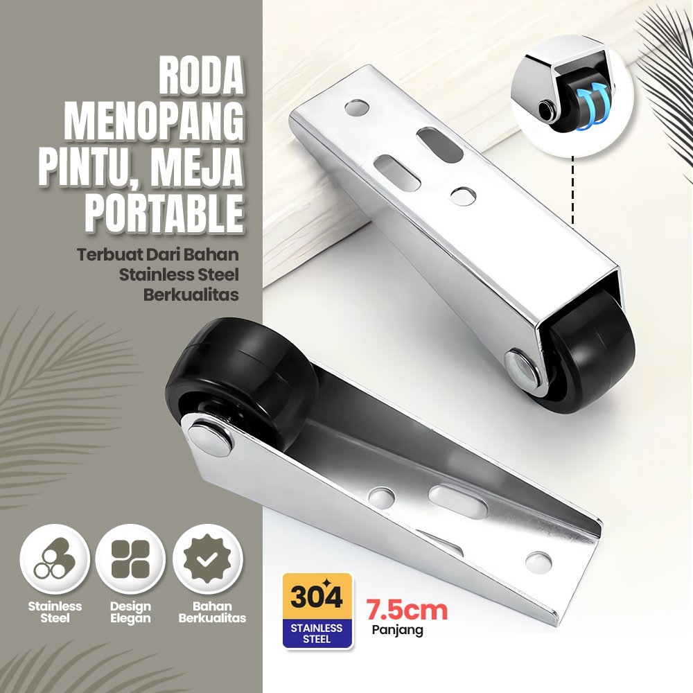 Jual [NEW] Roda Geser Pintu Untuk Mencegah Penurunan / Roda Matex Roda ...