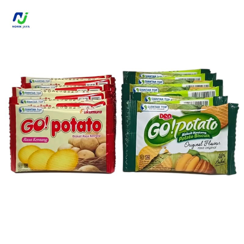 Jual Go Potato Pack Isi 20 Pcs(ALL VARIAN) | Shopee Indonesia