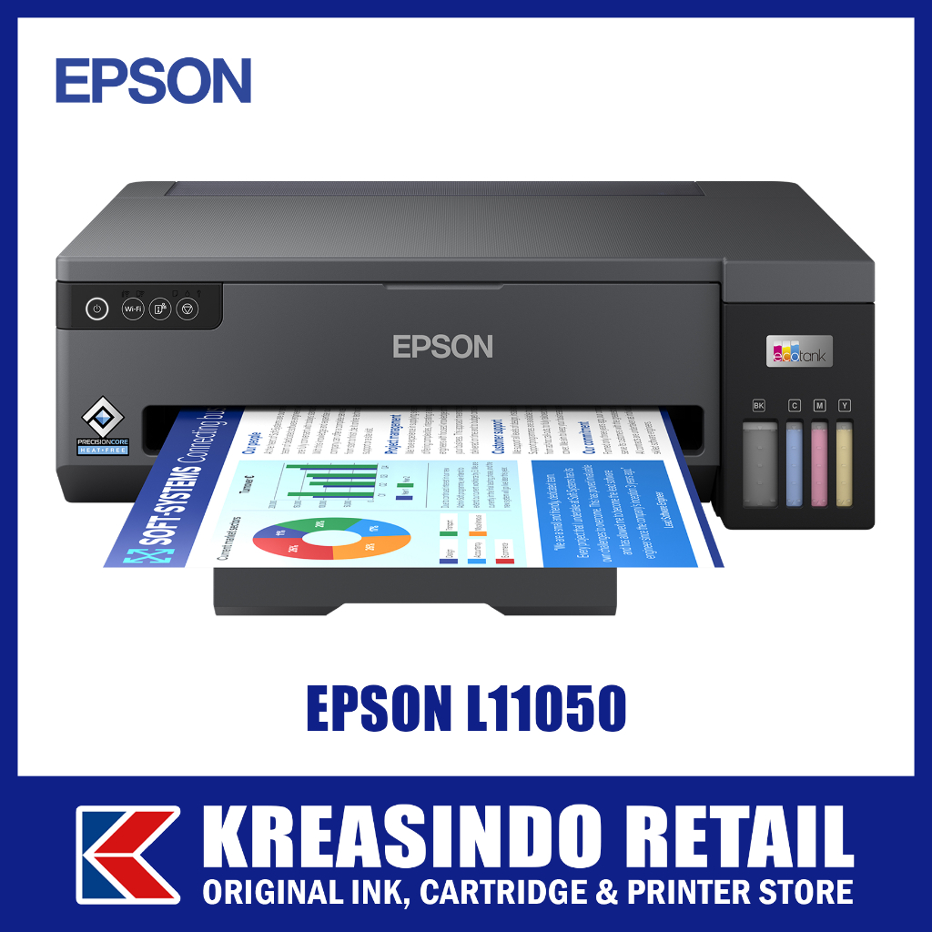 Jual Epson L11050 A3+ Wireless WiFi Ink Tank Printer (Pengganti L1300 ...