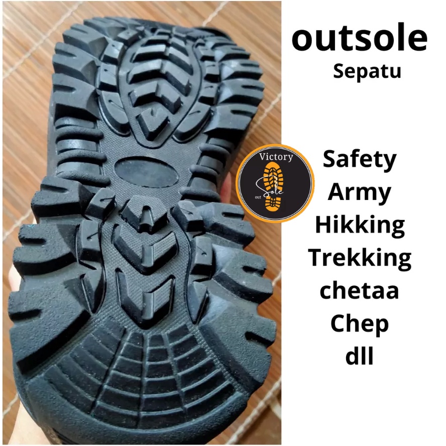 Jual Outsol karet sol sepatu alas sepatu sepatu safety pdl boots King ...