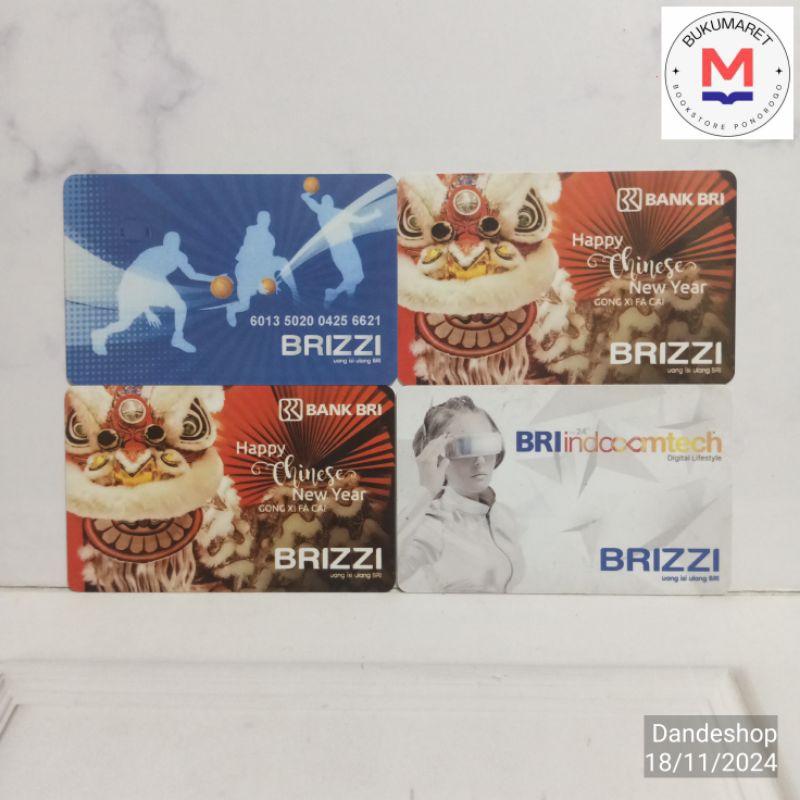 Jual Emoney Etoll BRIZZI BRI edisi Murah | Shopee Indonesia